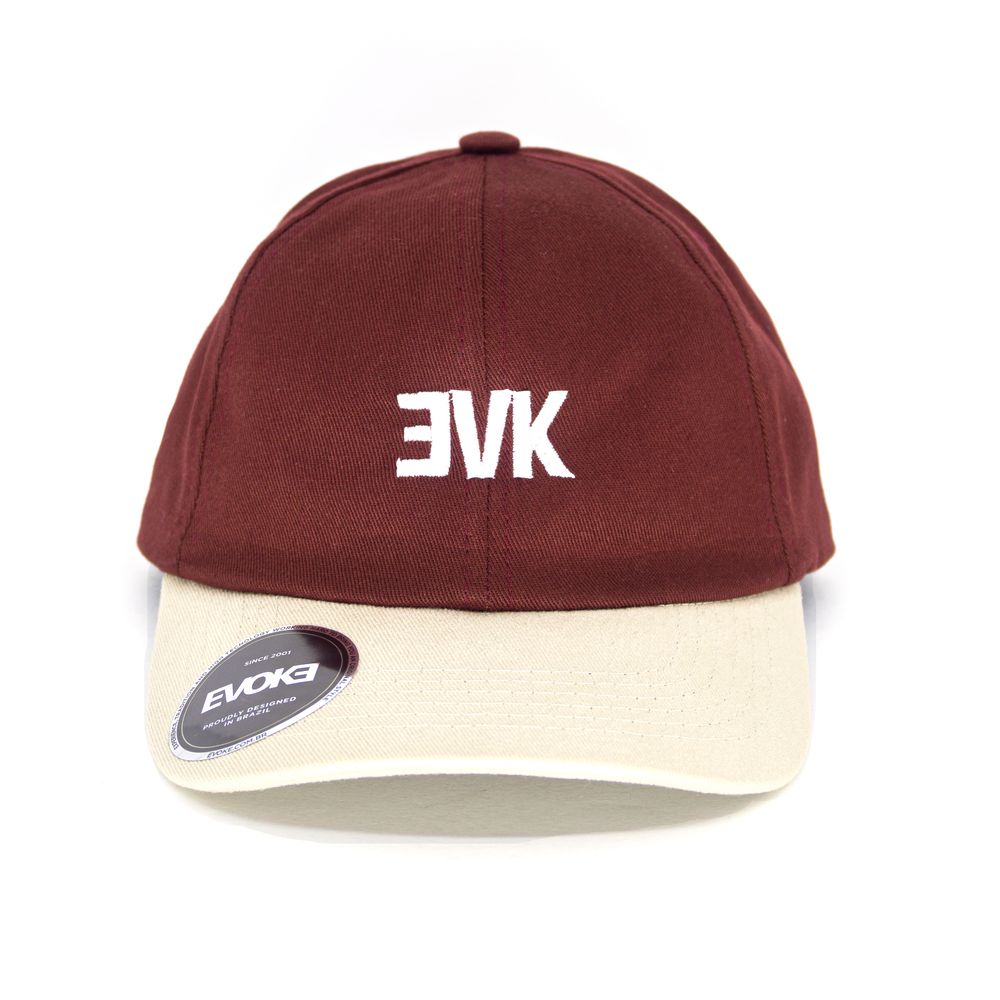 Evoke Boné EVK 22 Baseball 6 Aba Curva Sand Wine Vinho Strapback – Evoke Store